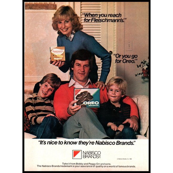 Nabisco | Art | 984 Nabisco Brands Oreos Vintage Print Ad Family Time ...